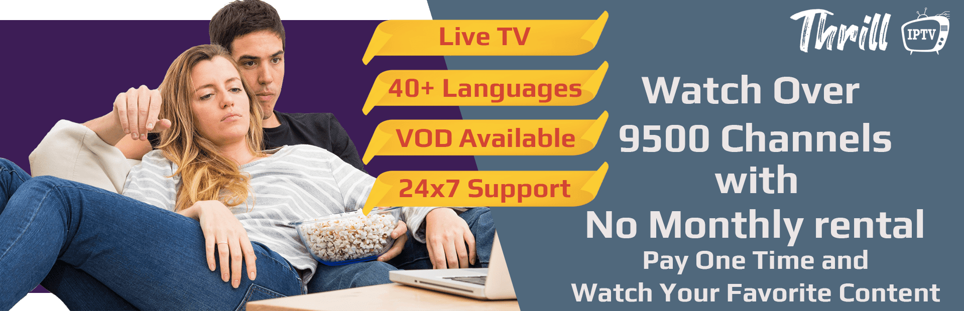 Best Indian IPTV Channels Subscription in USA | Thrill IPTV